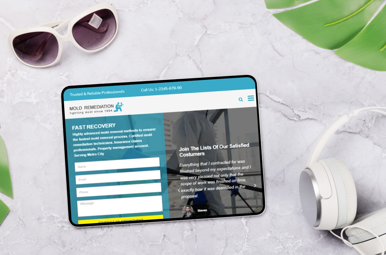 Mold Remediation Services WordPress Theme - Mold Remediation